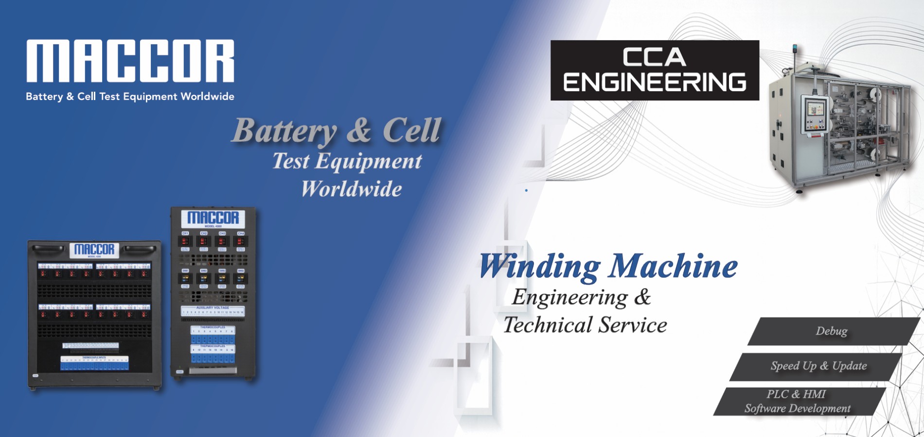 CCA Engineering | Maccor Battery Test Systems | Battery & Capacitor ...